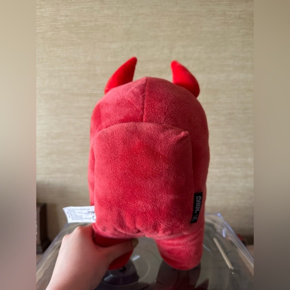 Toys | Among Us Red Devil Plush | Poshmark